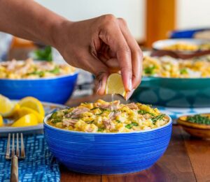 Tuna & Vegetable Risotto | Genova Seafood