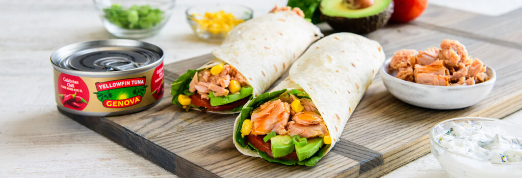 Yellowfin Tuna In Calabrian Chili Infused Olive Oil | Genova Seafood