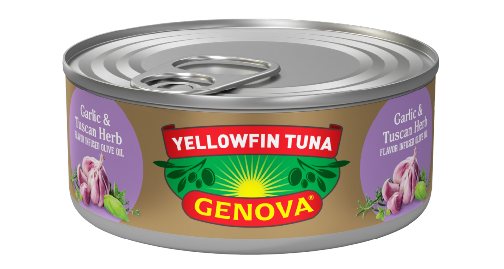 Yellowfin Tuna In Extra Virgin Olive Oil With Sea Salt | Genova Seafood