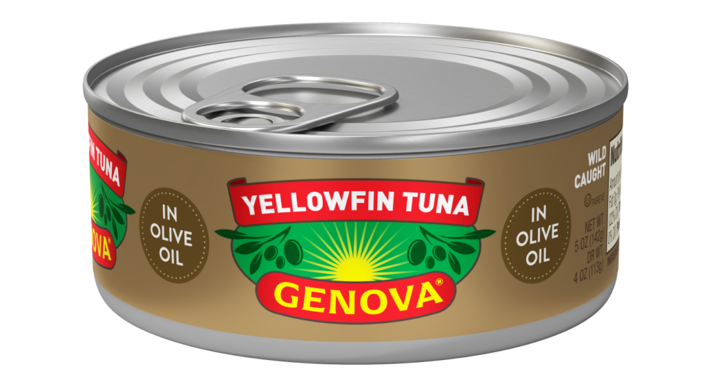 Yellowfin Tuna In Extra Virgin Olive Oil With Sea Salt | Genova Seafood