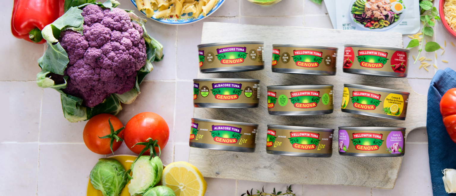 High-Quality Canned Tuna Products | Genova Seafood